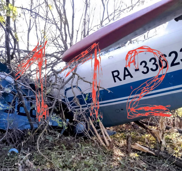 Niet problem, normal katastrof. AN-2 had an interrupted eternal flight in swampland. - 9GAG