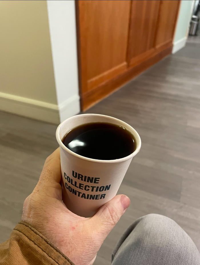 Doctor's office ran out of coffee cups. - 9GAG