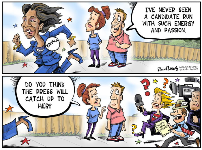 Harris is doing another staged, pre-recorded puff interview on MSDNC ...