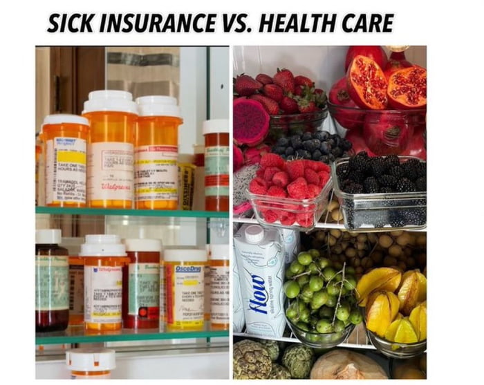 Sick Insurance vs Health Care - 9GAG