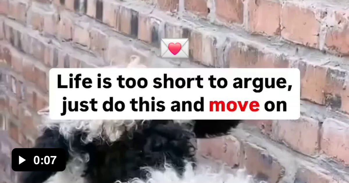 Life is too short to argue 😁 - 9GAG