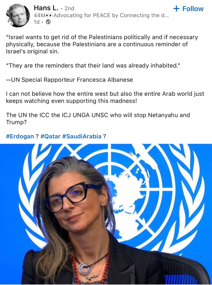 This a great take: genocide to erase the original sin - 9GAG