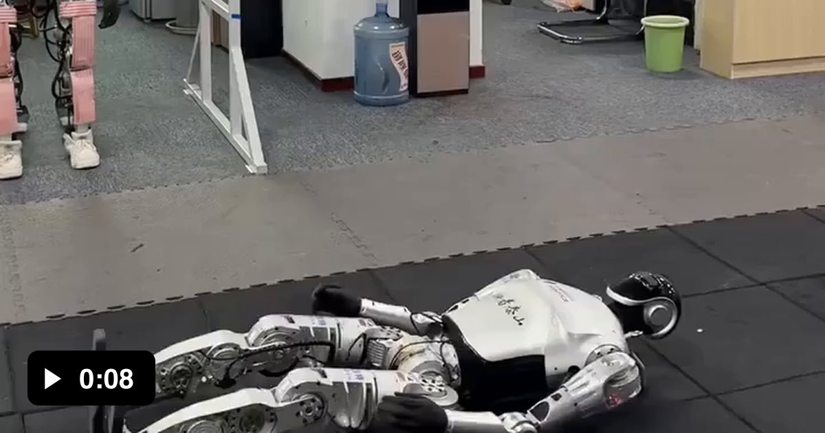 New robot gets up quickly, it is pretty nimble and agile. We totally ...