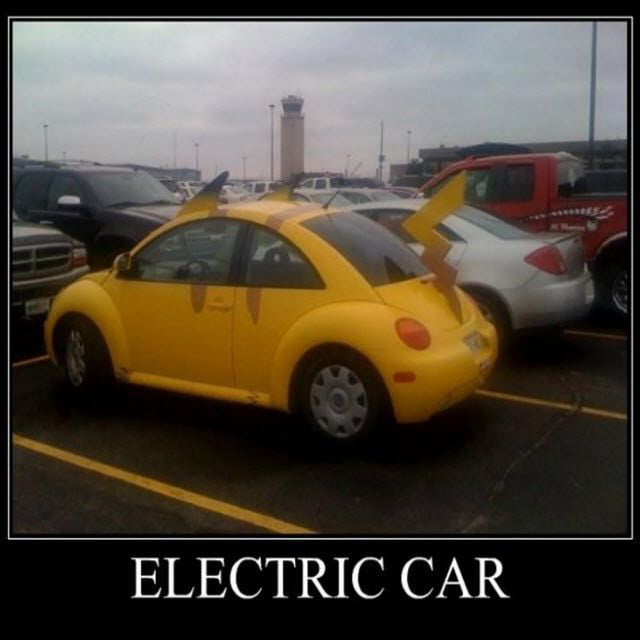 ⚡⚡Electric car - 9GAG