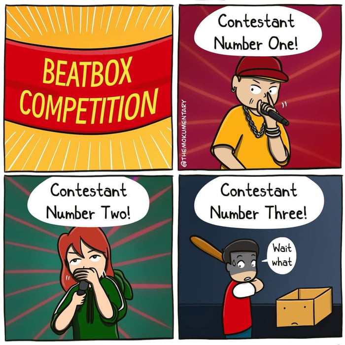 Thinking out of the box - 9GAG