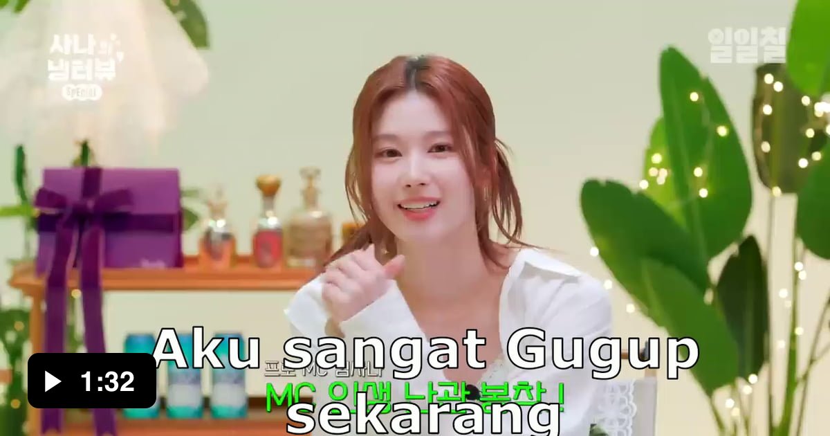 Saya nge-ship Sana dengan Om Byun Yohan - 9GAG