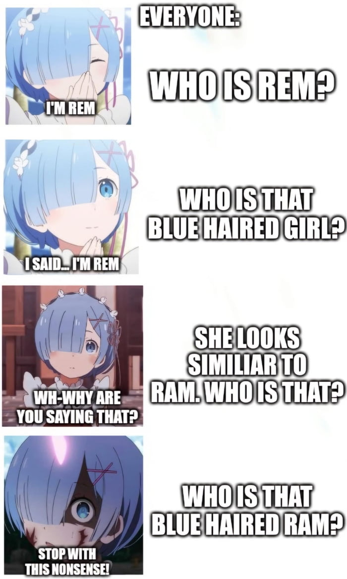 Rem has enough >:[ - 9GAG