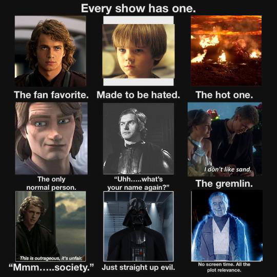 Clearly star wars fit the trend - 9GAG