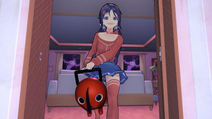 Mita with Pochita‼️ - 9GAG