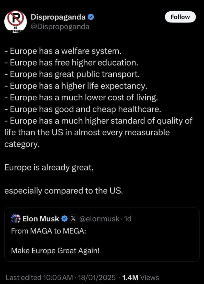 Make Europe Great Again (MEGA) - 9GAG