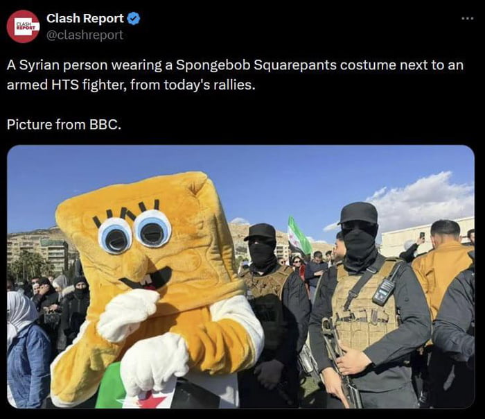 SpongeBob the freedom fighter - 9GAG