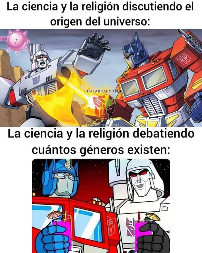 Los otros Transformes. - 9GAG