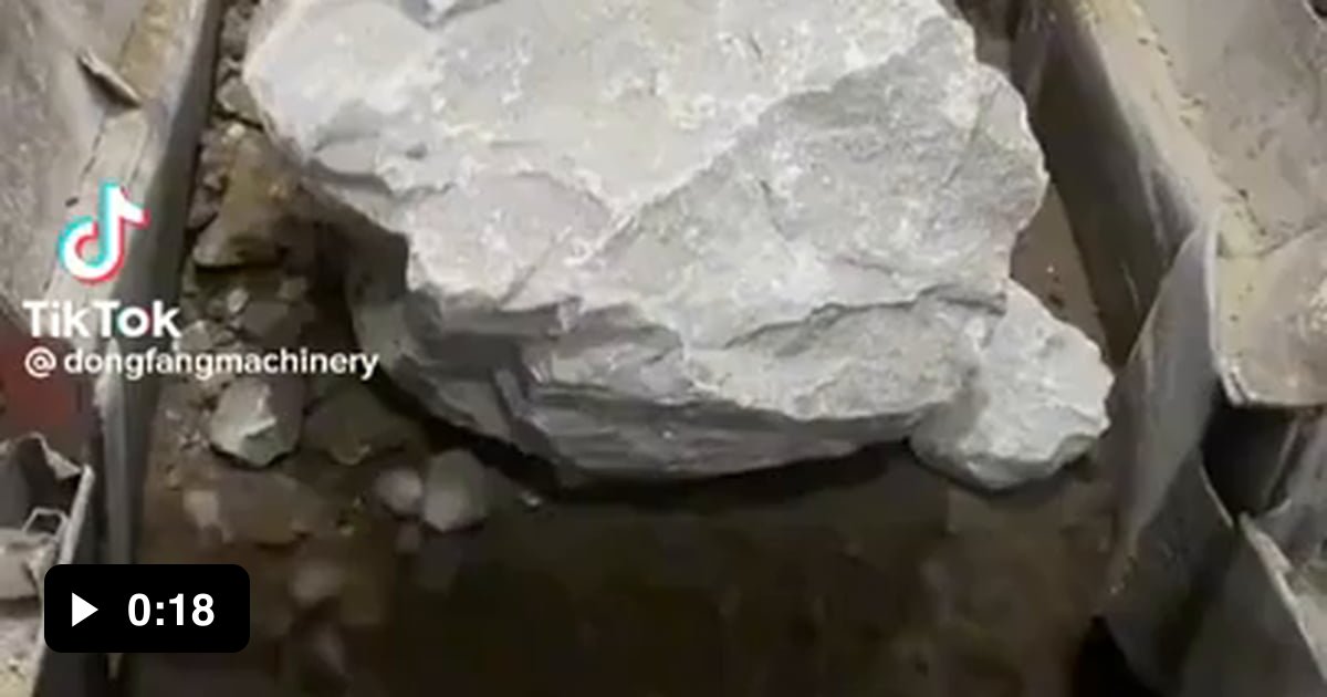 Turning big rocks into little rocks - 9GAG