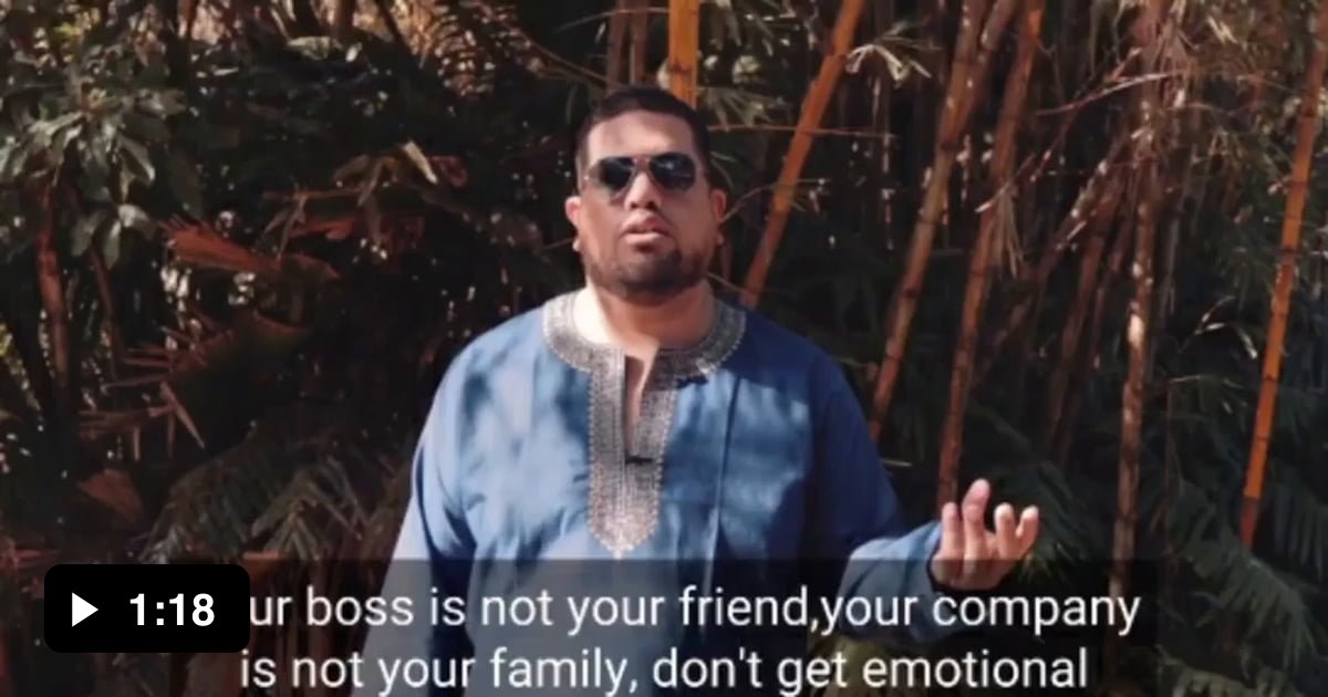 Your boss is not your friend. - 9GAG