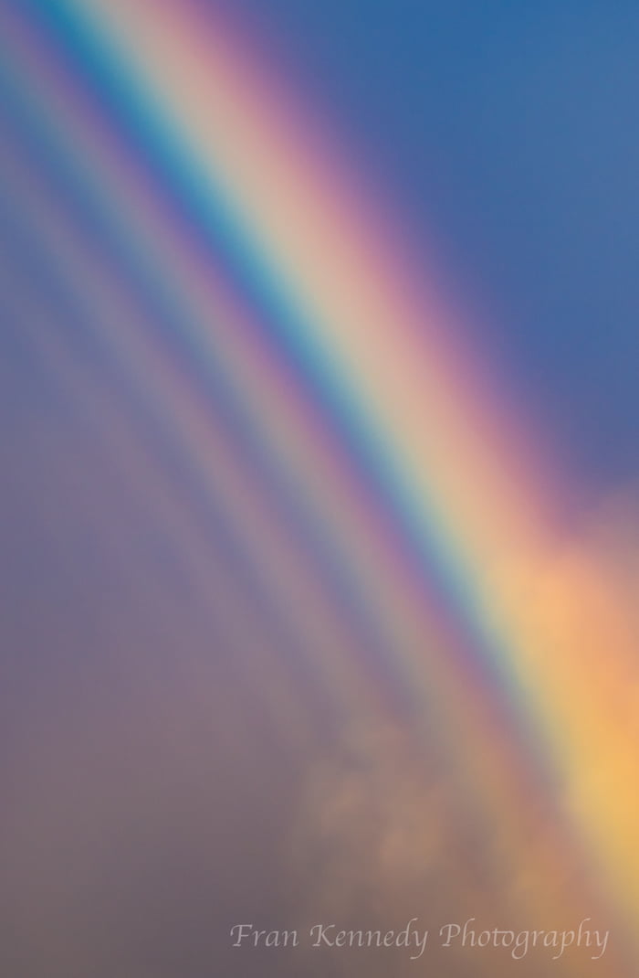 A supernumerary rainbow with double near Lough Swilly, Donegal ...