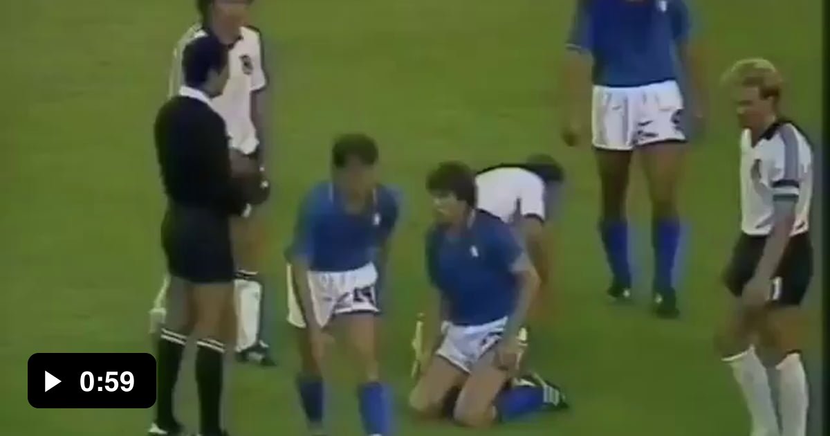 On this day 40 years ago, Italy won 3-1 against West Germany in the ...