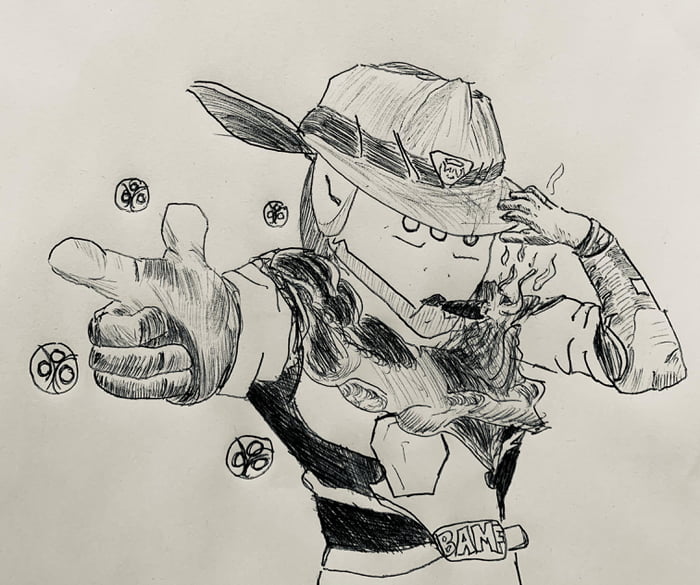 Zenyatta Drawing