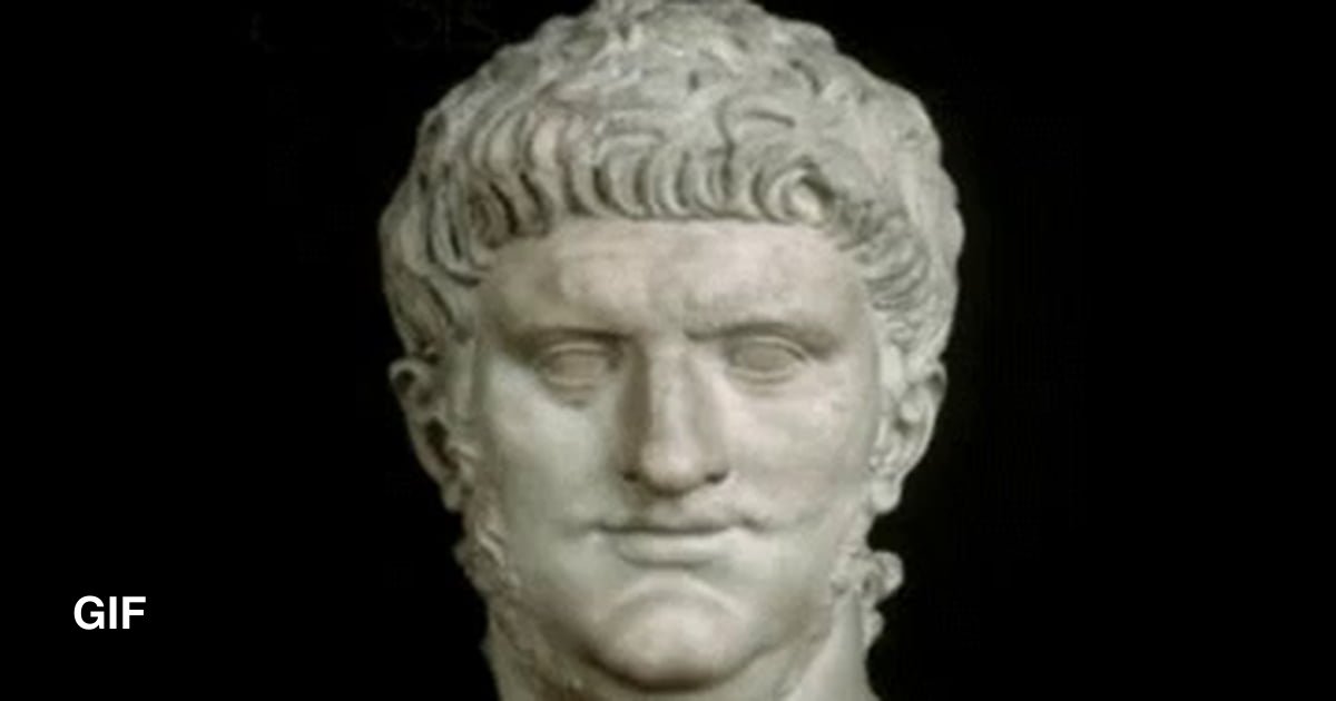 Facial Reconstruction Of Roman Emperor Nero. Year 54 to 68 AD. - 9GAG