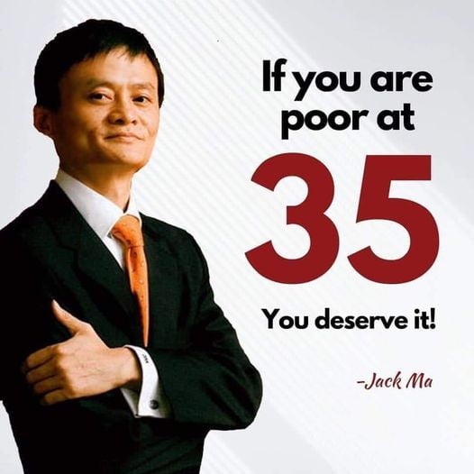 Jack Ma Hating Poor People is Cringy. - 9GAG