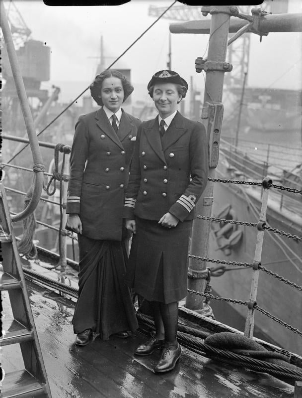 Second Officer Kalyani Sen and Chief Officer Margaret L Cooper, Women's ...