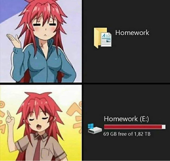 "Homework" - 9GAG