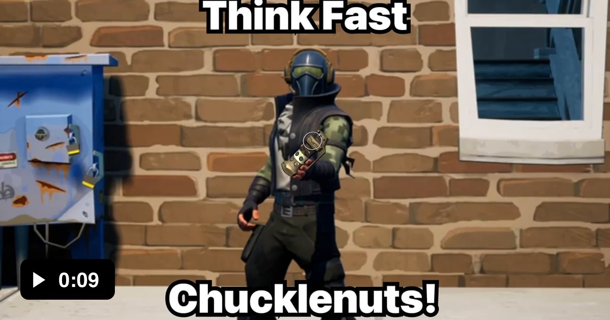 Think fast Chucklenuts! - 9GAG