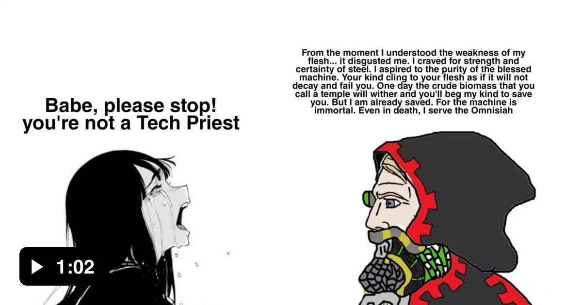 The purity of the blessed machine! - 9GAG