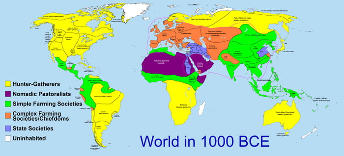 The world in 1000 BCE - 9GAG