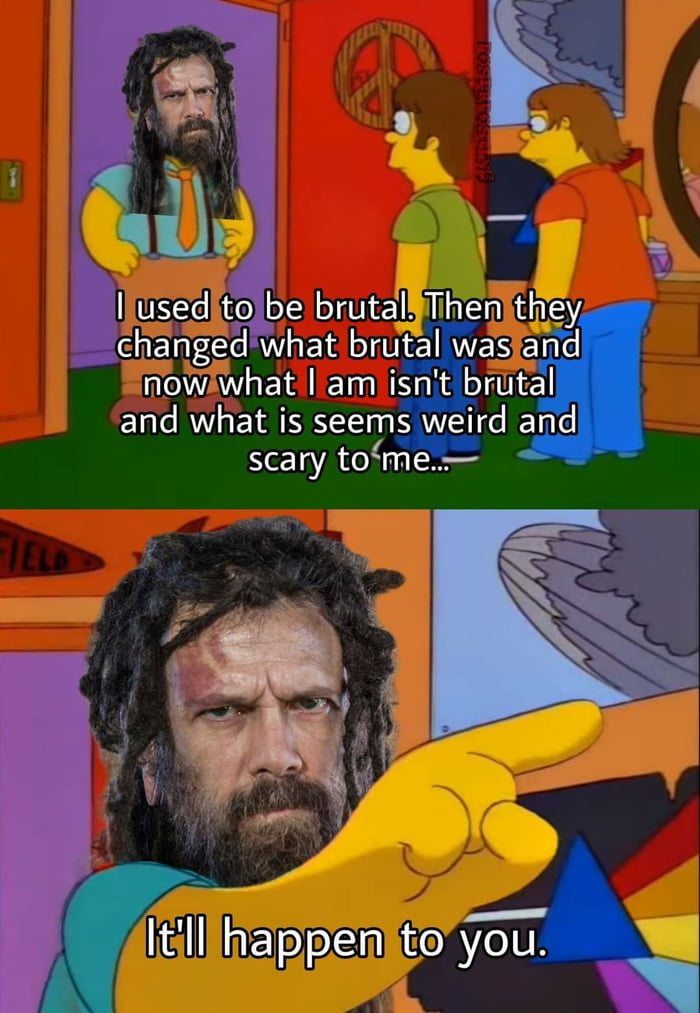Chris Barnes right now - 9GAG