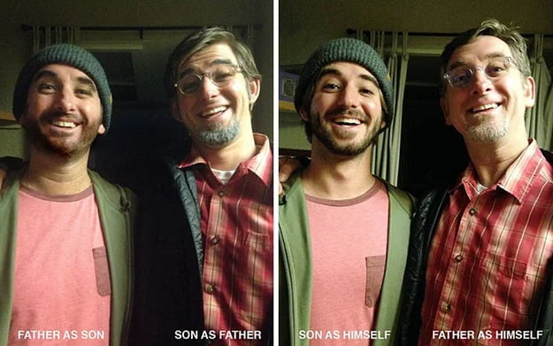 Father son cosplay each other for halloween - 9GAG