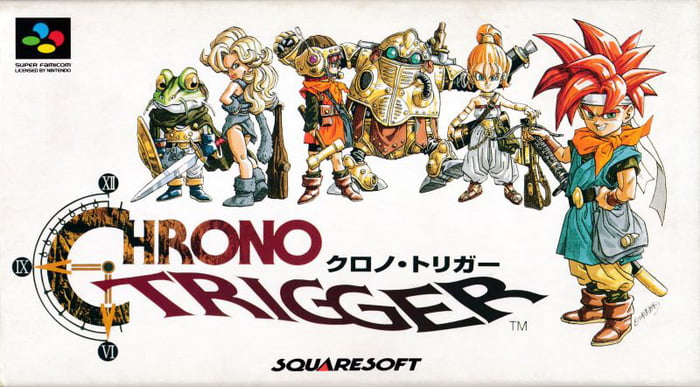 CHRONO TRIGGER • Super Famicom • 1995 • Cover Art - 9GAG