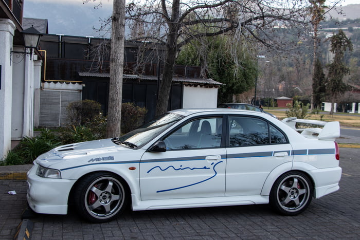 Mine's Lancer Evolution VI - 9GAG