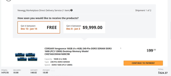 Free shipping or express shipping? - 9GAG