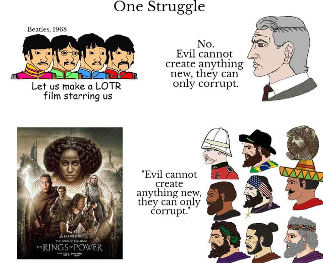 Evil cannot create anything new. - 9GAG