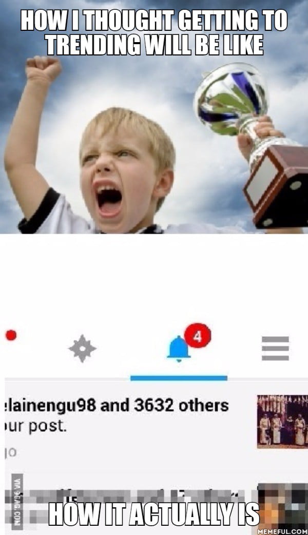 Incoming notifications - 9GAG