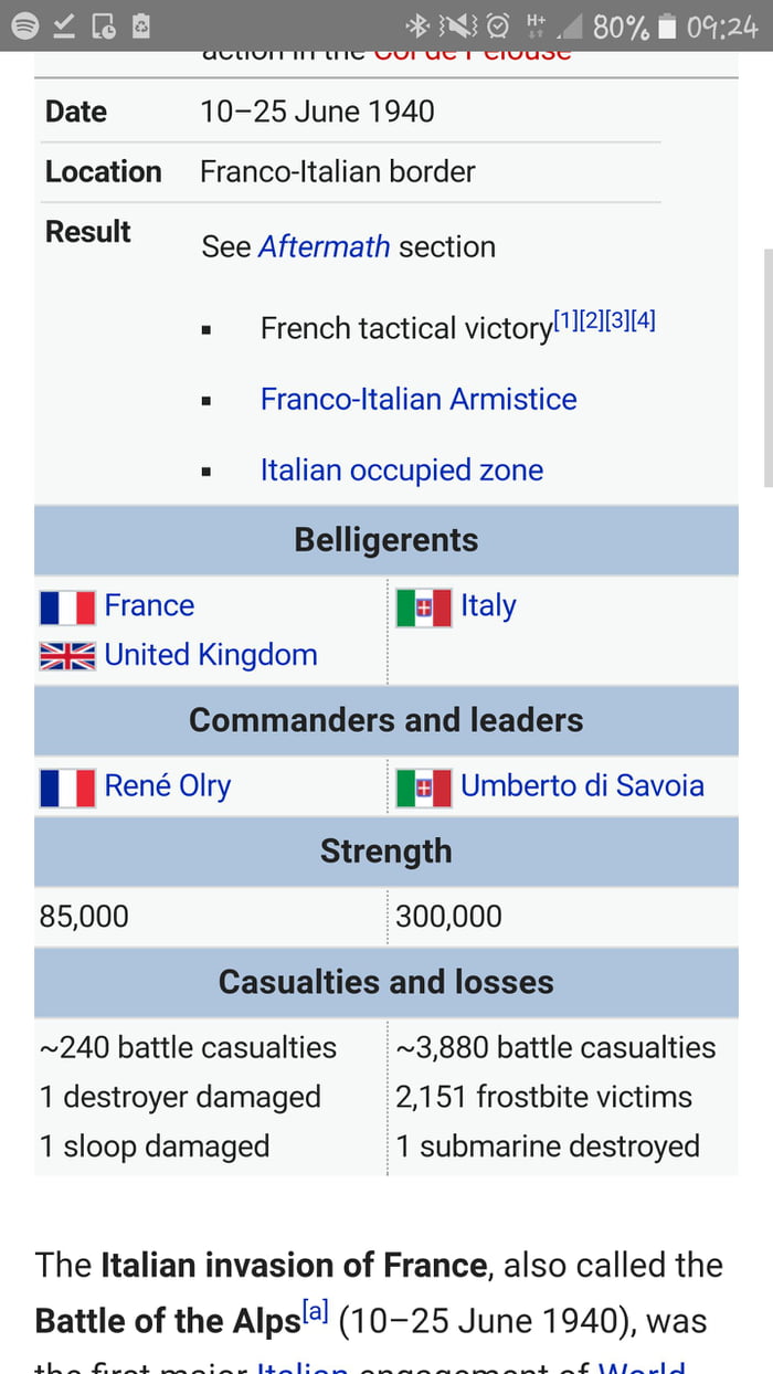The Italian Invasion of France - 9GAG
