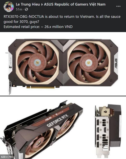 So apparently not a fake - ASUS and Noctua are really coming with a GPU - 9GAG