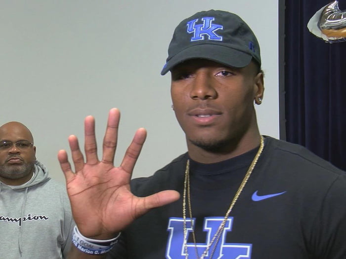 University of Kentucky football player JJ Weaver has six fully ...