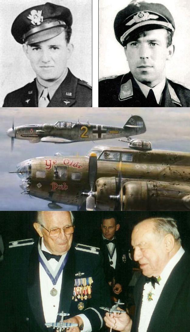 Instead of shooting it down, German pilot Franz Stigler escorted a ...