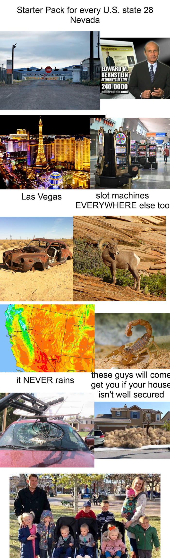 Nevada Starter Pack - 9GAG