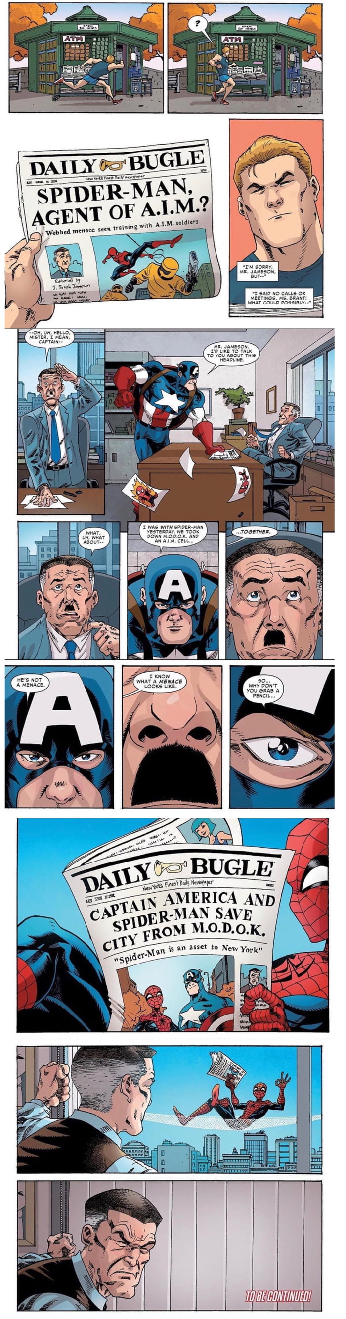 Debate this post from Comic & webtoon section: Did Captain America ...