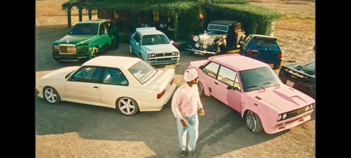 Tyler, the Creator With His Car Collection - 9GAG