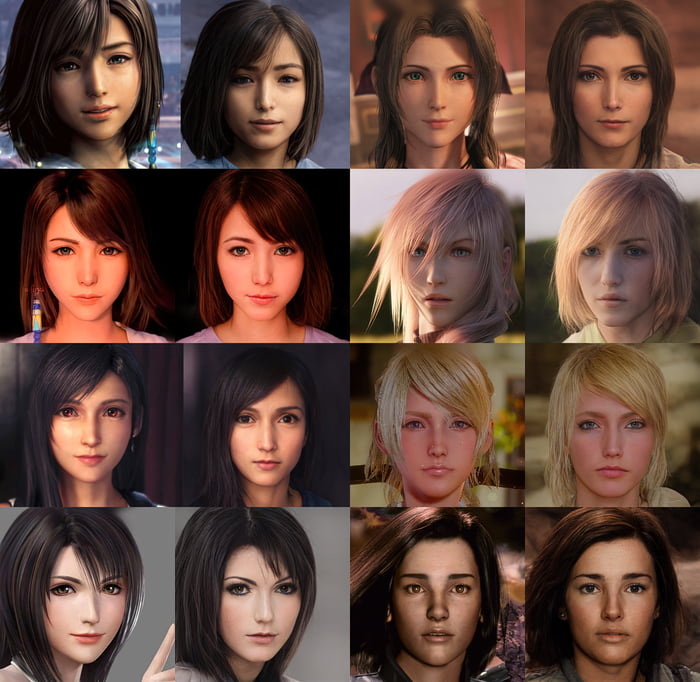 Making Final Fantasy characters look real with E4E Artificial ...