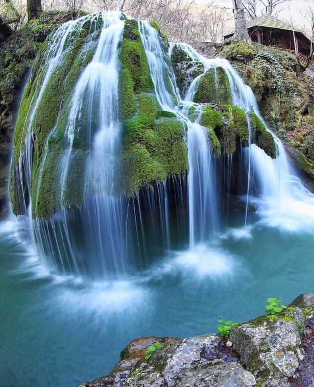Romania's most beautiful waterfall just colapsed - 9GAG