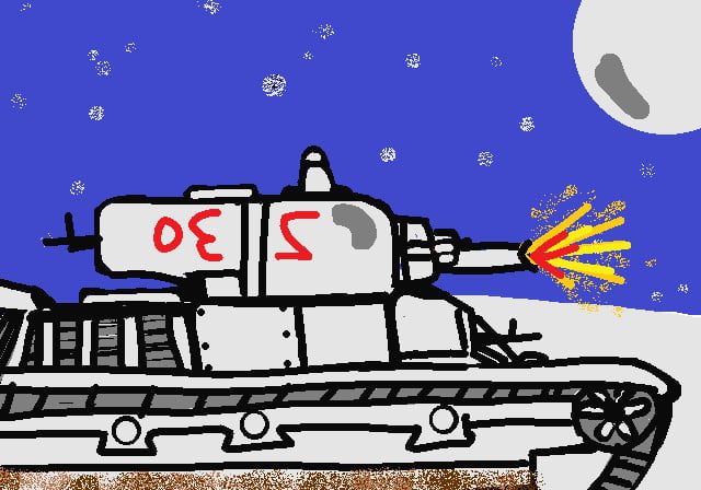 My attempt at a T-28 during the Finnish winter war 1939 - 9GAG