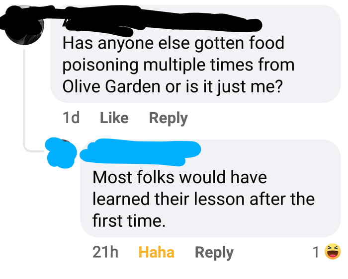 Olive Garden Food Poisoning