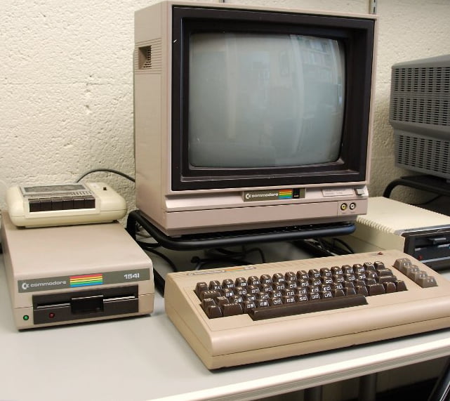 Here's another blast from the past: the Commodore 64! Still really neat ...