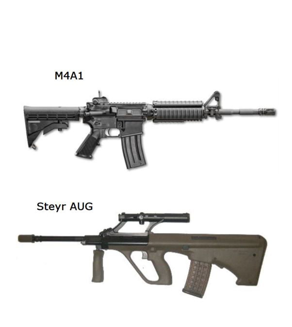 Korang prefer mana satu, m4 atau styer AUG? OP ada tanya ex malaysian ...