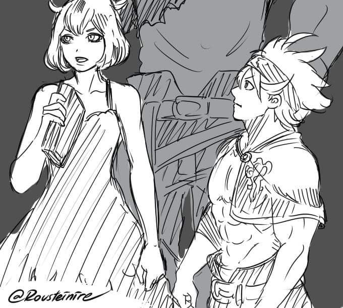 Asta1, Asta from Black Clover will continue to get muscular and shorter ...