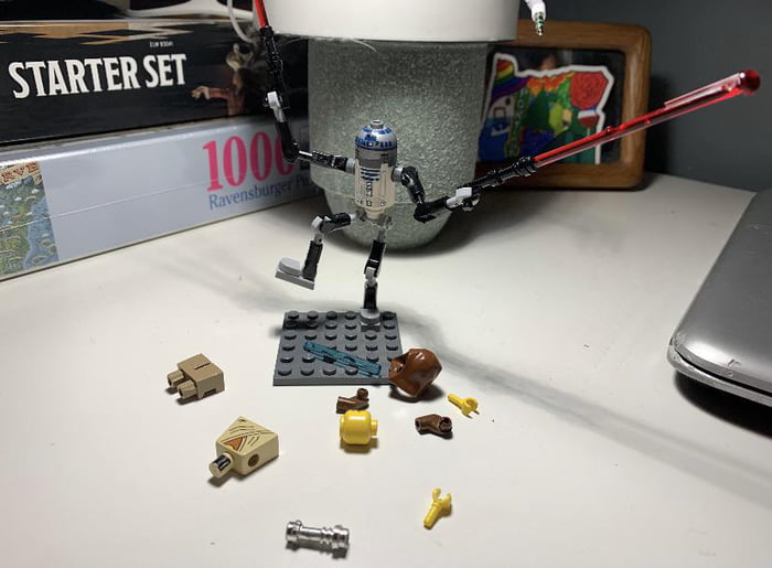 Decided to make a custom version of the ferry droid from The ...